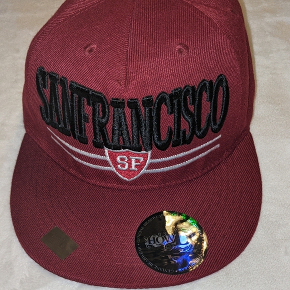 HOWD | Other | Mens Burgundy Sf Hat | Poshmark